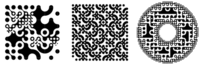 Multi-Scale Truchet Patterns – Christopher Carlson