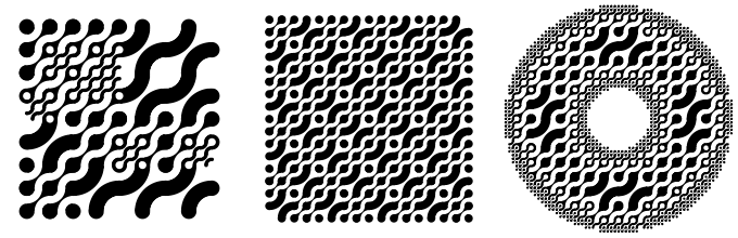 Multi-Scale Truchet Patterns – Christopher Carlson